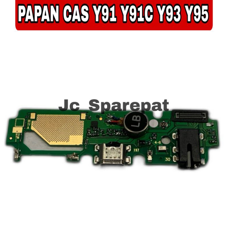 Jual PAPAN CAS CONECTOR CHARGER PCB VIVO Y91 Y91C Y93 Y95 | Shopee ...