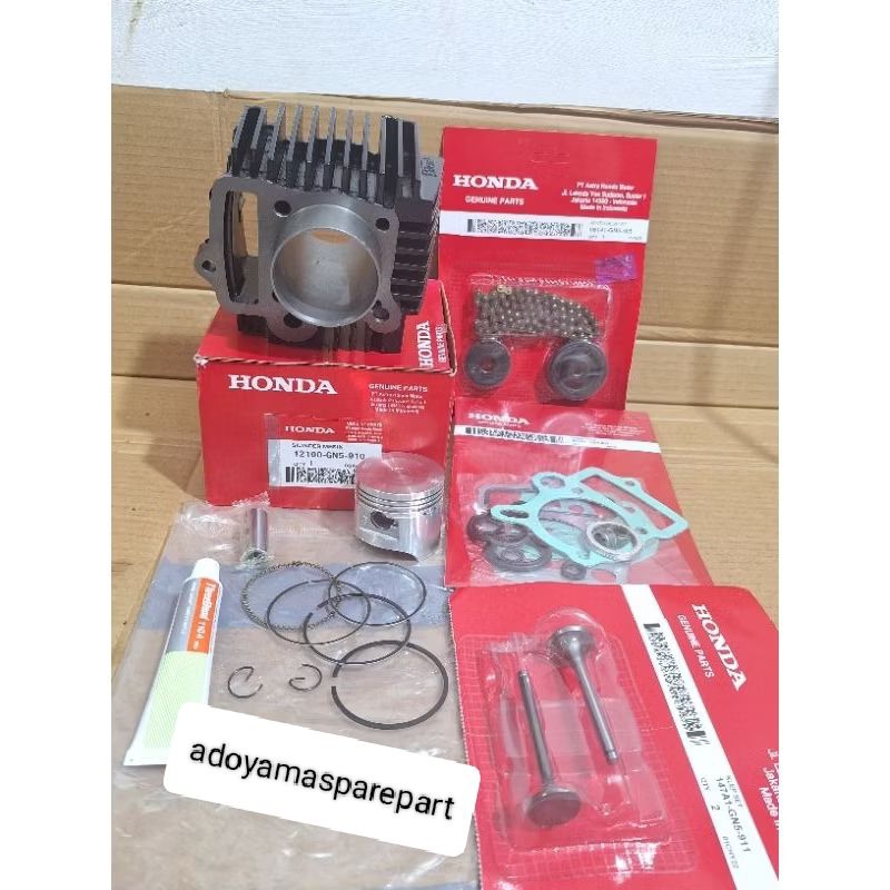 Jual BLOK SEHER PAKET KOMPLIT GN5,5 AITEM HONDA GRAND ASTREA WIN SUPRA LAMA 100CC | Shopee Indonesia