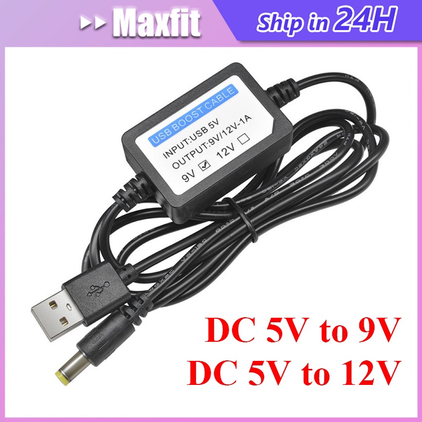 Jual Kabel Step Up Usb 5V To 12V Dc Converter 5V Ke 12V 5V Ke 9V Untuk ...