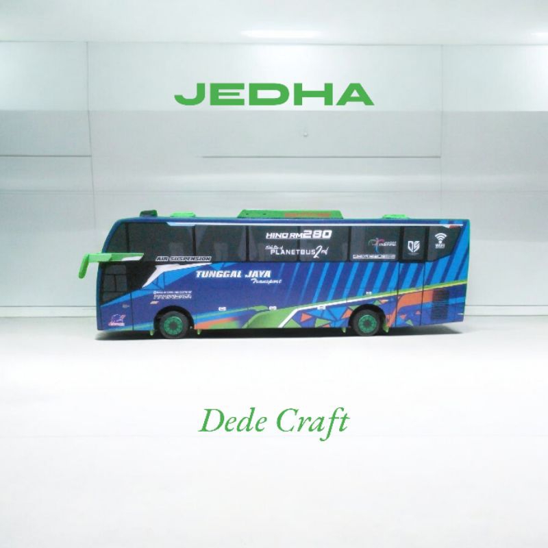 Jual MINIATUR BUS PO TUNGGAL JAYA JEDHA NEW JB5 SHD | Shopee Indonesia
