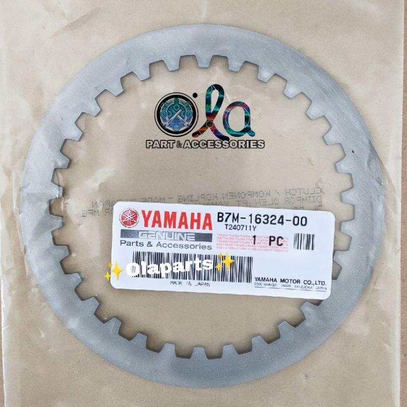 Jual Plat Kampas Kopling Clutch 1 Made In Japan YAMAHA TMAX ( B7M-16324-00 ) | Shopee Indonesia