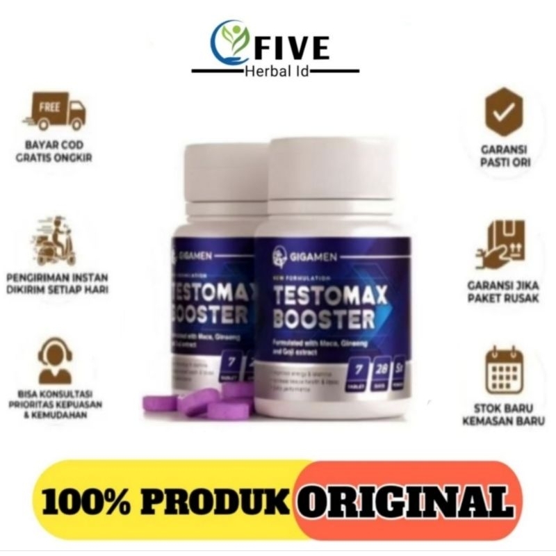Jual TESTOMAX BOOSTER ASLI ORIGINAL TABLET PRIA TERBAIK | Shopee Indonesia