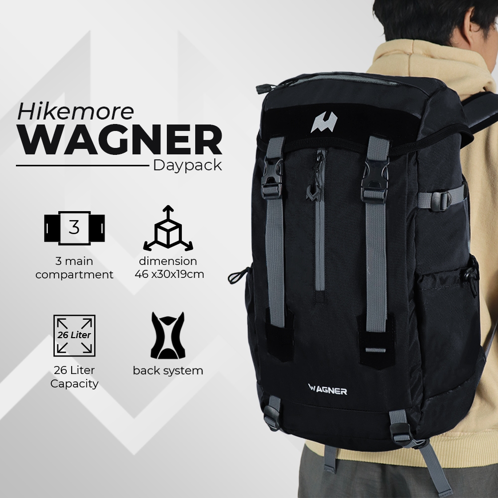 Jual Daypack Tas Ransel Multifungsi Wagner Outdoor Hikemore Original ...