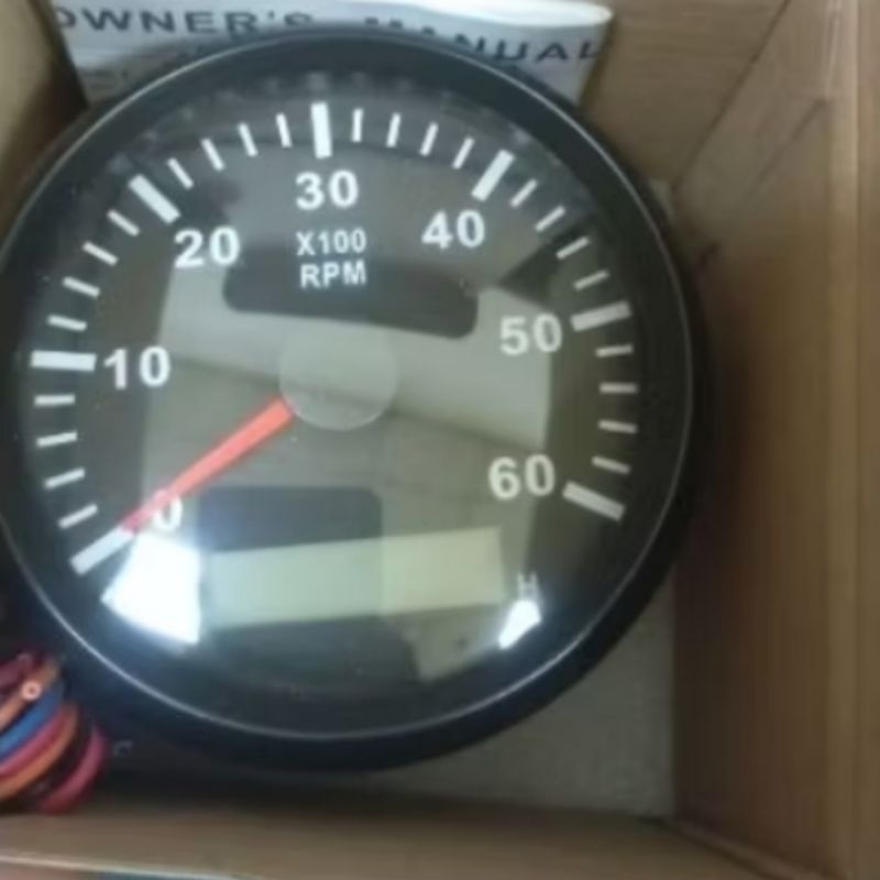 Jual Tachometer Diesel - RPM Diesel 24 volt | Shopee Indonesia