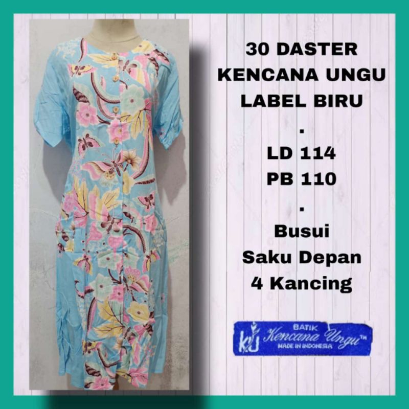 Jual KENCANA UNGU LABEL BIRU - DASTER 30 | Shopee Indonesia