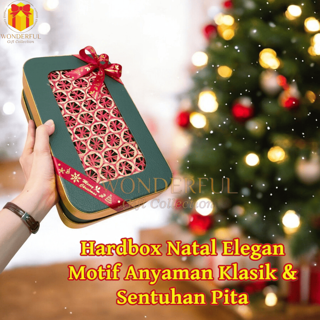 Jual Gift Box Natal / Christmas Hampers Hardbox / Box Rotan Anyaman NYM ...