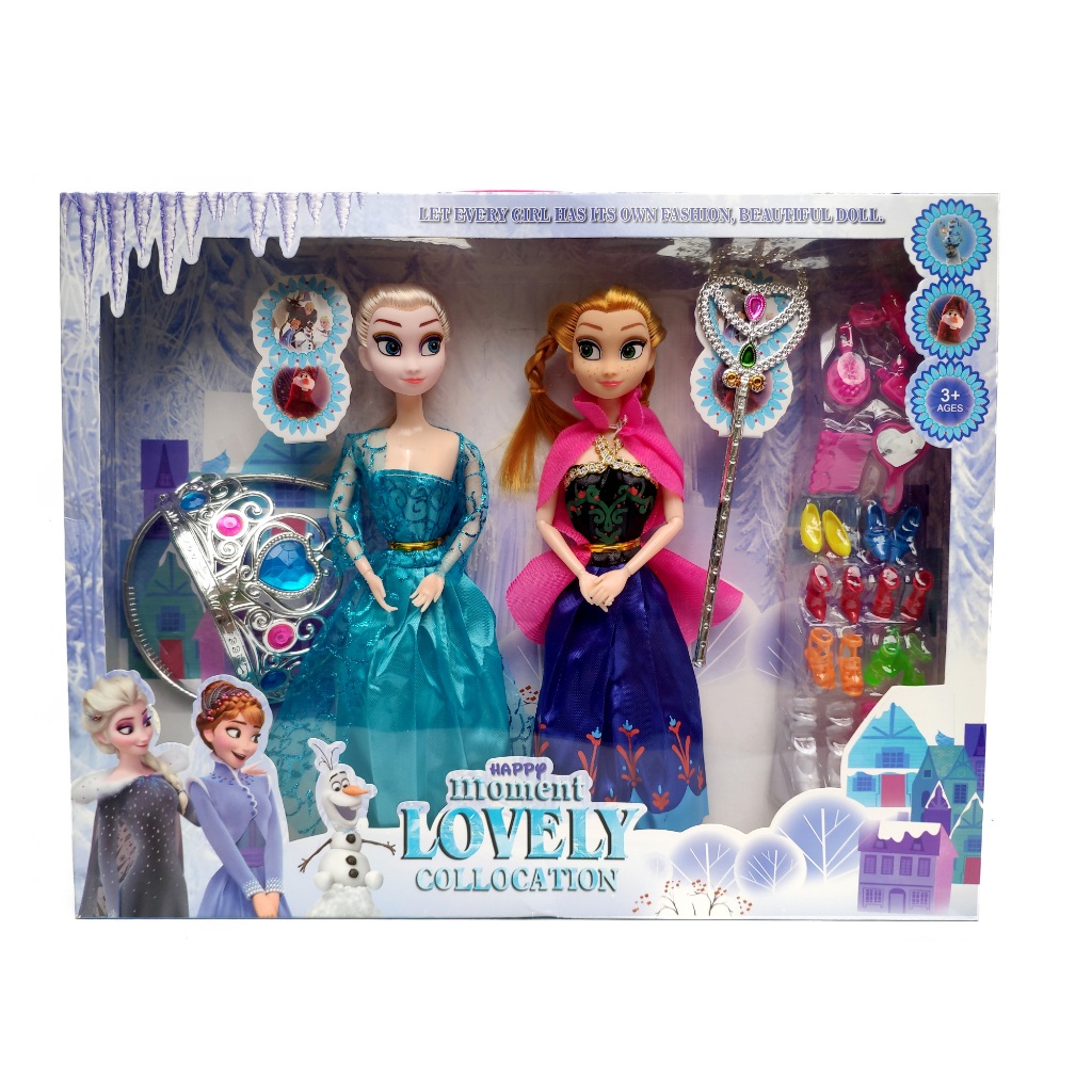 Jual Mainan Boneka Frozen Set Lengkap Dengan Aksesoris Tambahan ...