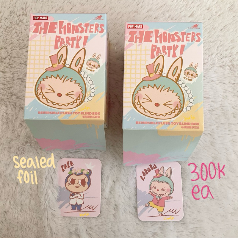Jual the monsters party pouch labubu selected yaya labubu | Shopee ...