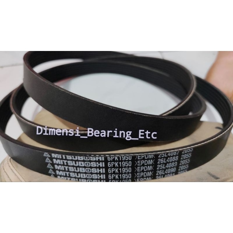 Jual V-BELT 6PK 1950 MITSUBOSHI - 6 PK 1950 MITSUBOSHI | Shopee Indonesia