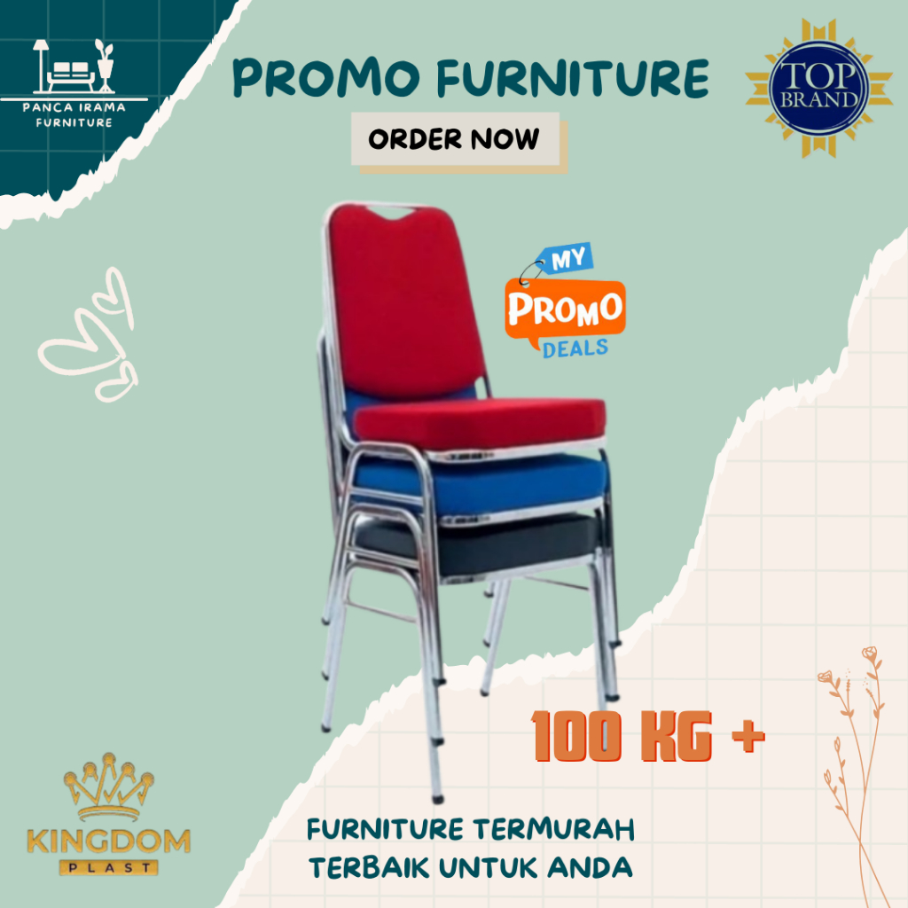 Jual KINGDOMPLAST KURSI SUSUN / BANGKU TUMPUK / TEMPAT DUDUK / KORSI ...