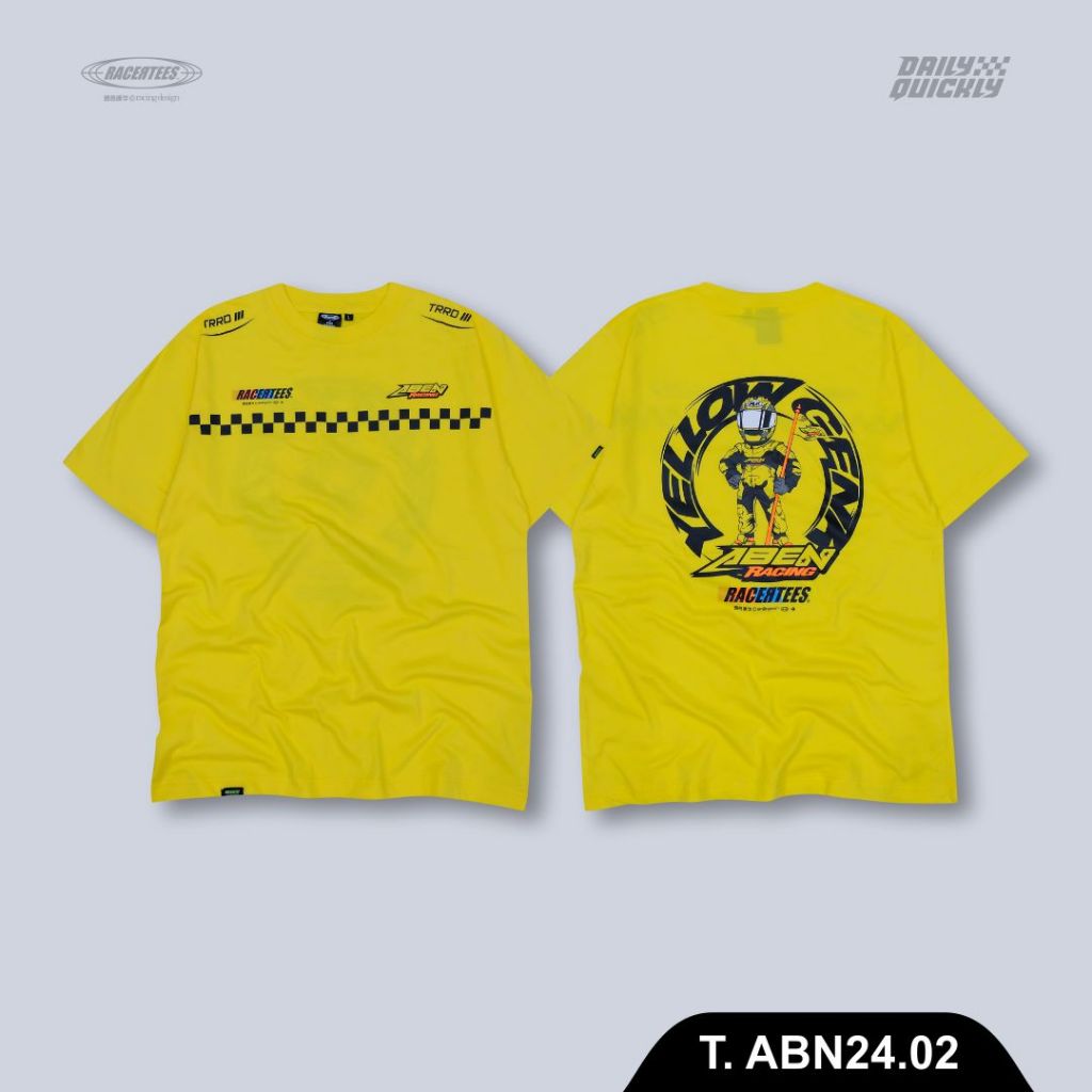 Jual [NEW] RACERTEES Kaos Aben Racing - YELLOW GANK.2024 | Shopee Indonesia