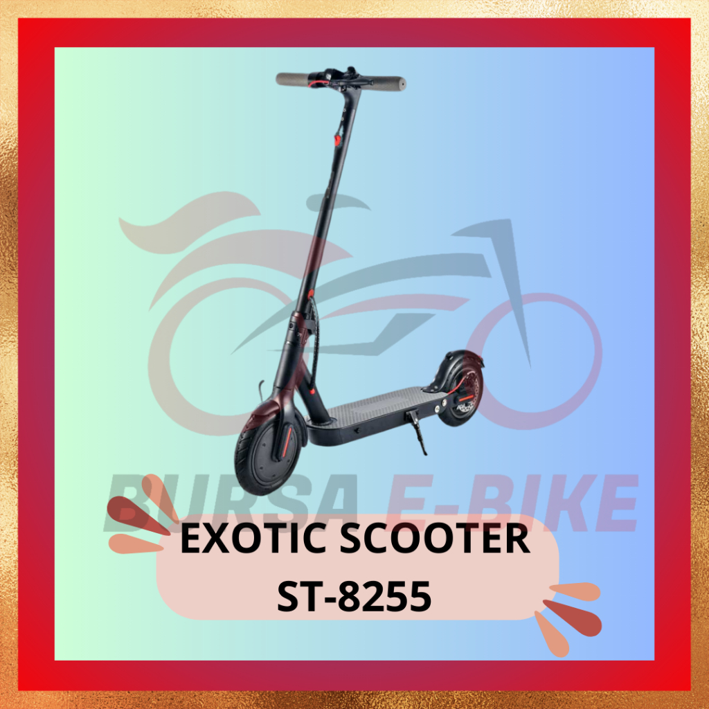 Jual Skuter Listrik EXOTIC SCOOTER ST Berdaya Power 36V/300 WATT dan ...