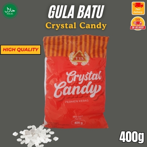 Jual Gula Batu / Lump Sugar atau Crystal Candy 400g / Halal | Shopee ...