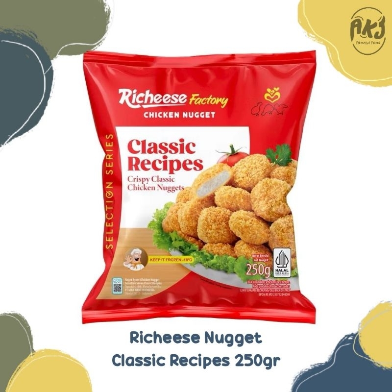 Jual Richeese Nugget Crunchy Bubble Crumb 250gr / Richeese Nugget ...