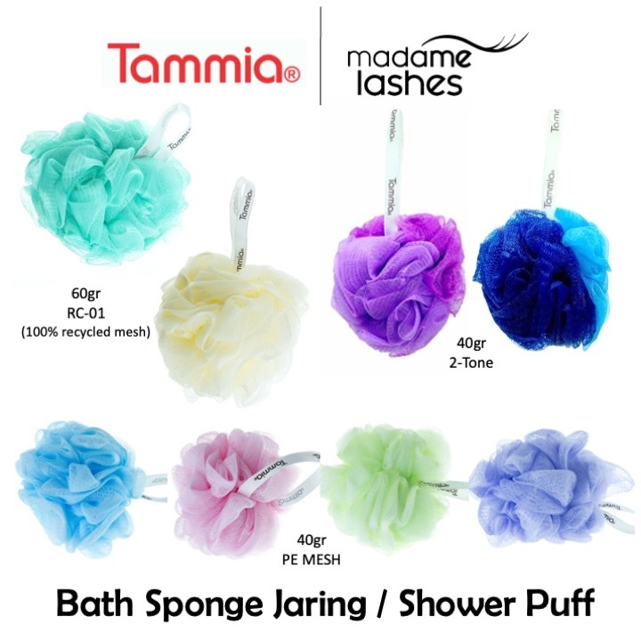 Jual Tammia Bath Sponge Jaring / Bath Mesh / Shower Mesh / Jaring Mandi ...