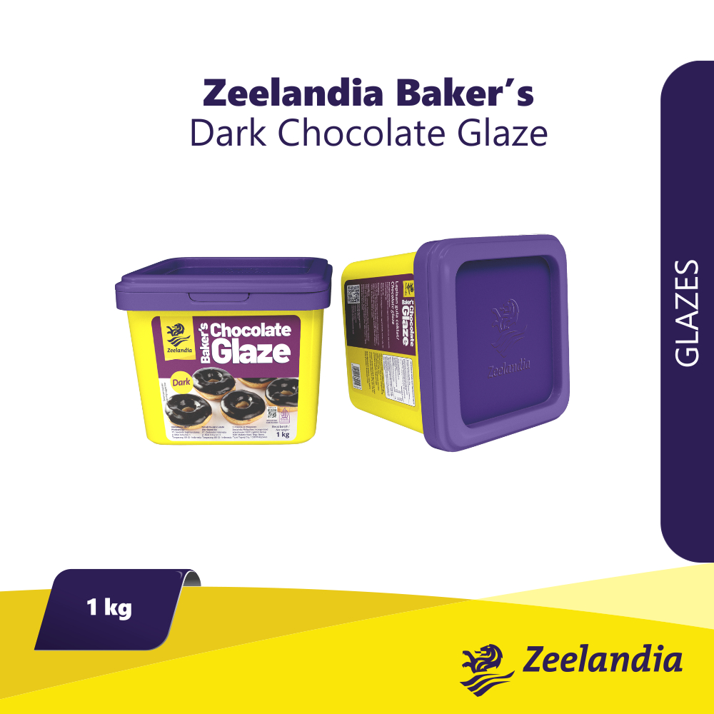 Jual Zeelandia Baker's Dark Chocolate Glaze 1 kg | Shopee Indonesia