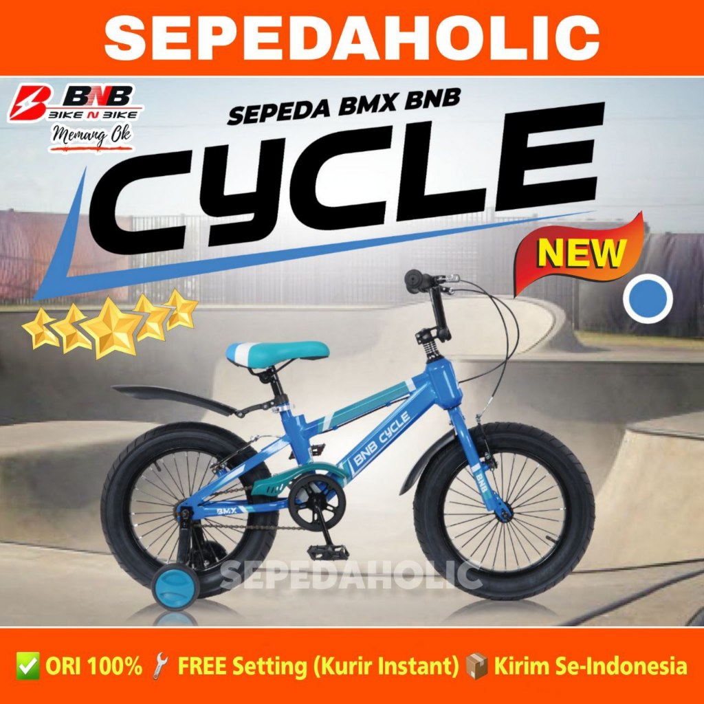 Jual Sepeda Anak Laki BNB CYCLE Ukuran 16 18 Inch Ban Jumbo 3.00 Usia 2 ...