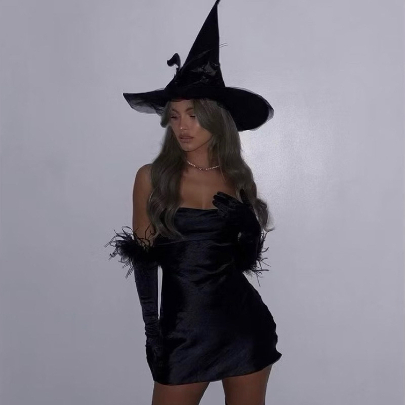 Jual Geulise - WITCH HAT | Kostum Halloween Aesthetic Costume Halloween ...