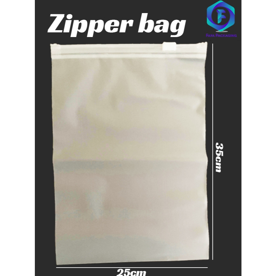 Jual Zipper bag doff Ukuran 25x35 Potrait | Shopee Indonesia