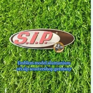 Jual Emblem alumunium logo sip by sip germany | Shopee Indonesia