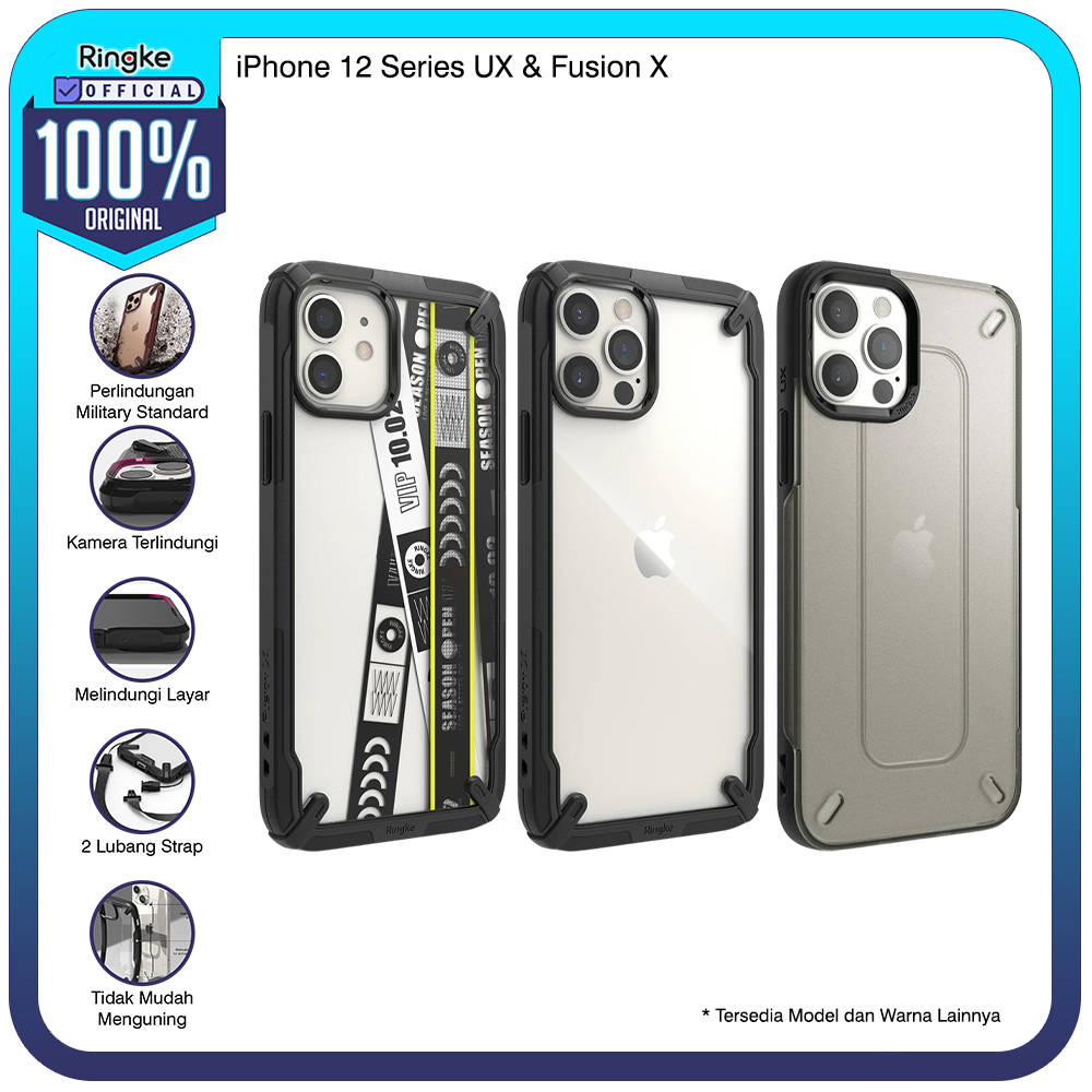 Jual Ringke iPhone 12 mini Fusion X Softcase Military Armor Anti Crack ...