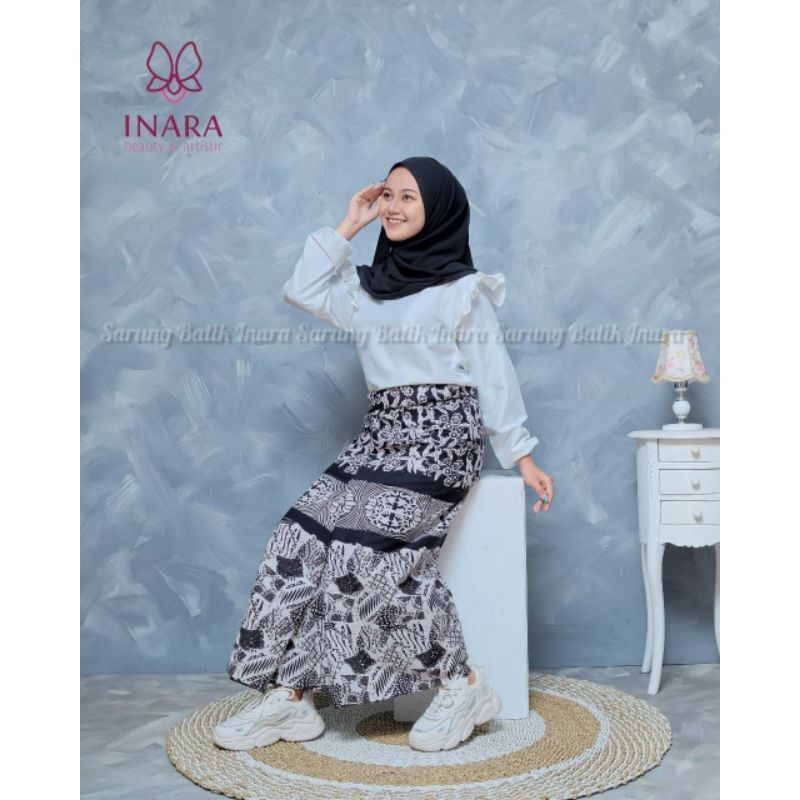 Jual SARUNG BATIK INARA | SARUNG BATIK SANTRI PUTRI | SARUNG BATIK ...