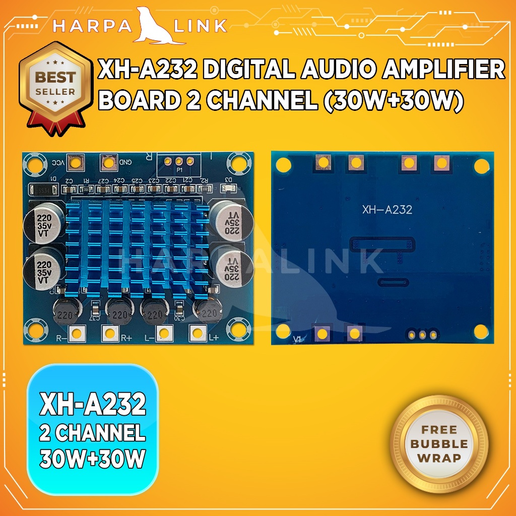 Jual TPA3110 XH-A232 30W+30W 2.0 Channel Digital Stereo Audio Power ...