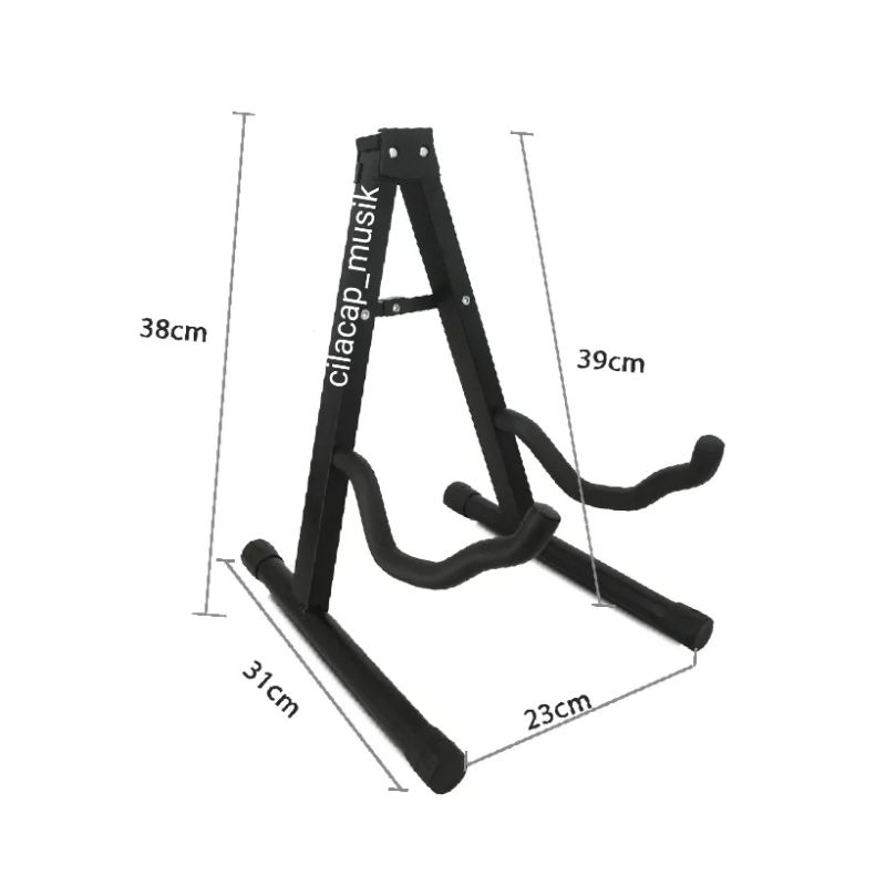 Jual STAND GITAR DUDUKAN GITAR STAND LIPAT GITAR AKUSTIK ELEKTRIK ...