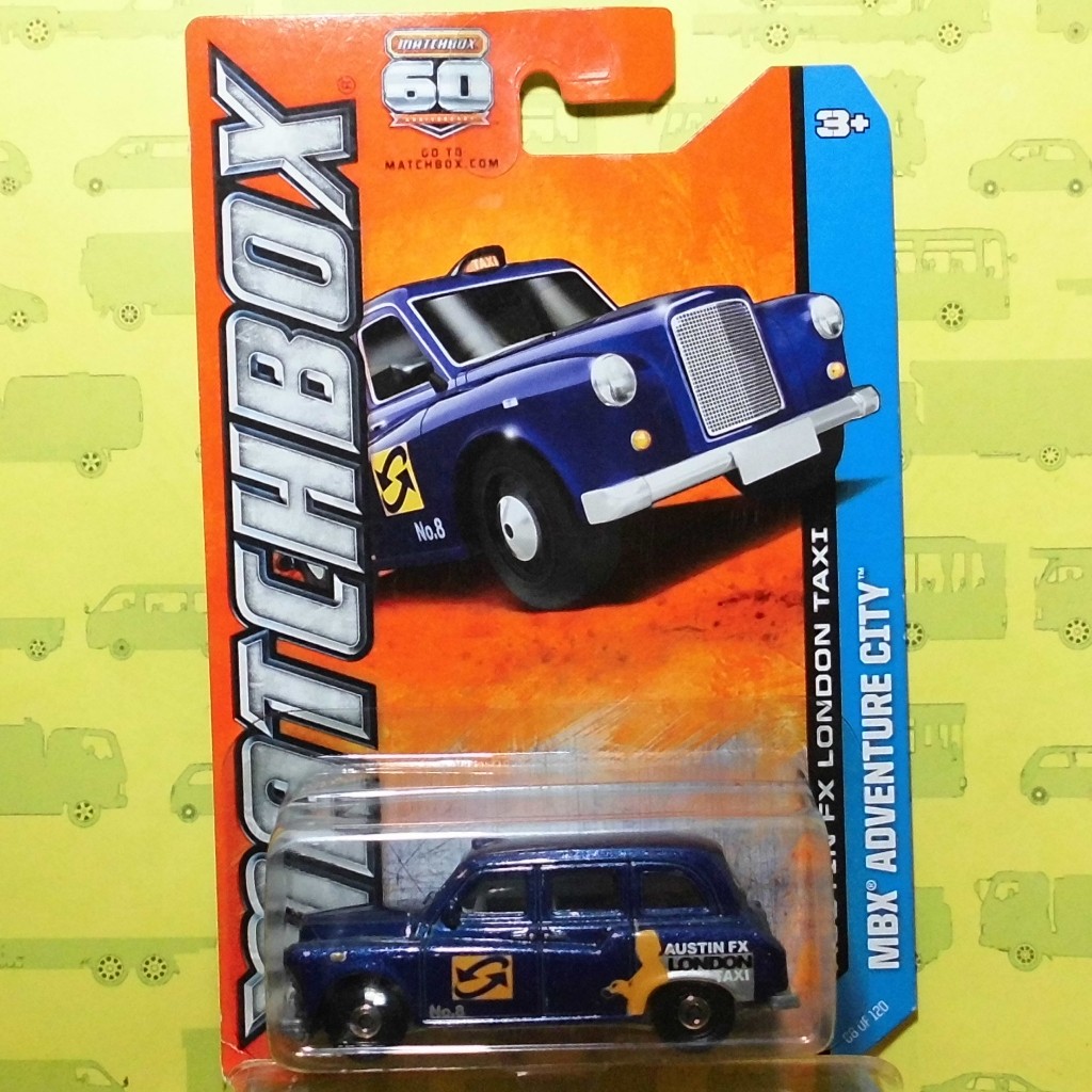 Jual MATCHBOX 2012 Austin FX London Taxi Blue | Shopee Indonesia