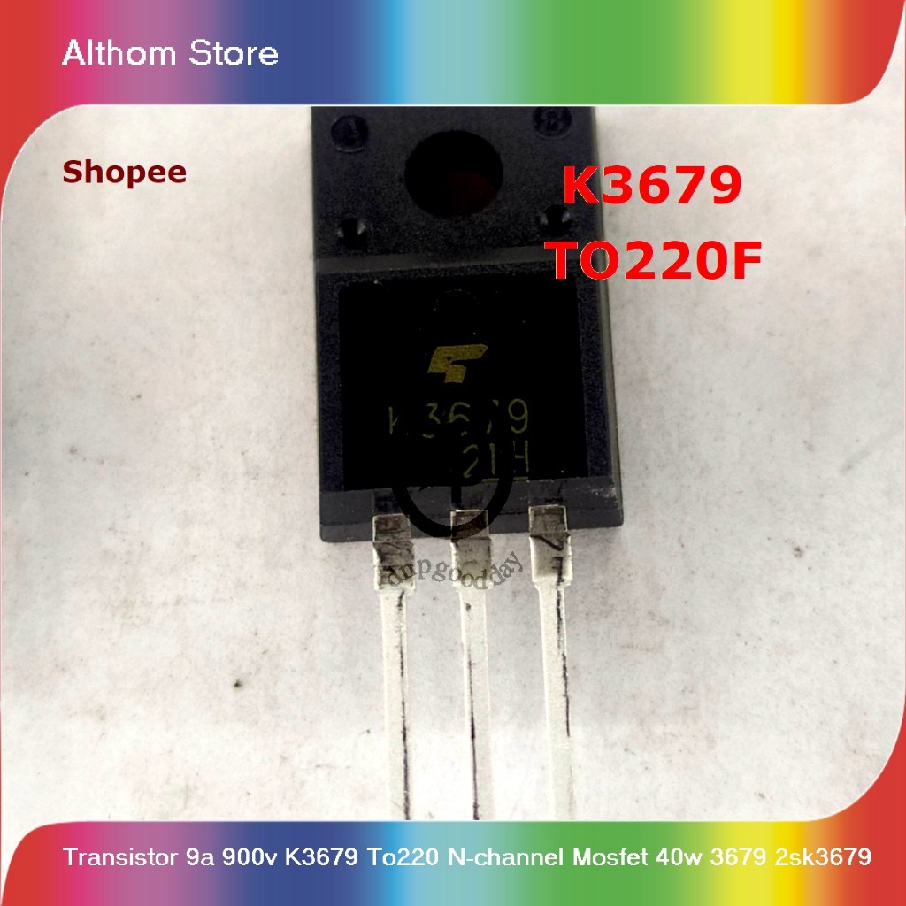 Jual transistor 9a 900v k3679 to220 n-channel mosfet 40w 3679 2sk3679 | Shopee Indonesia