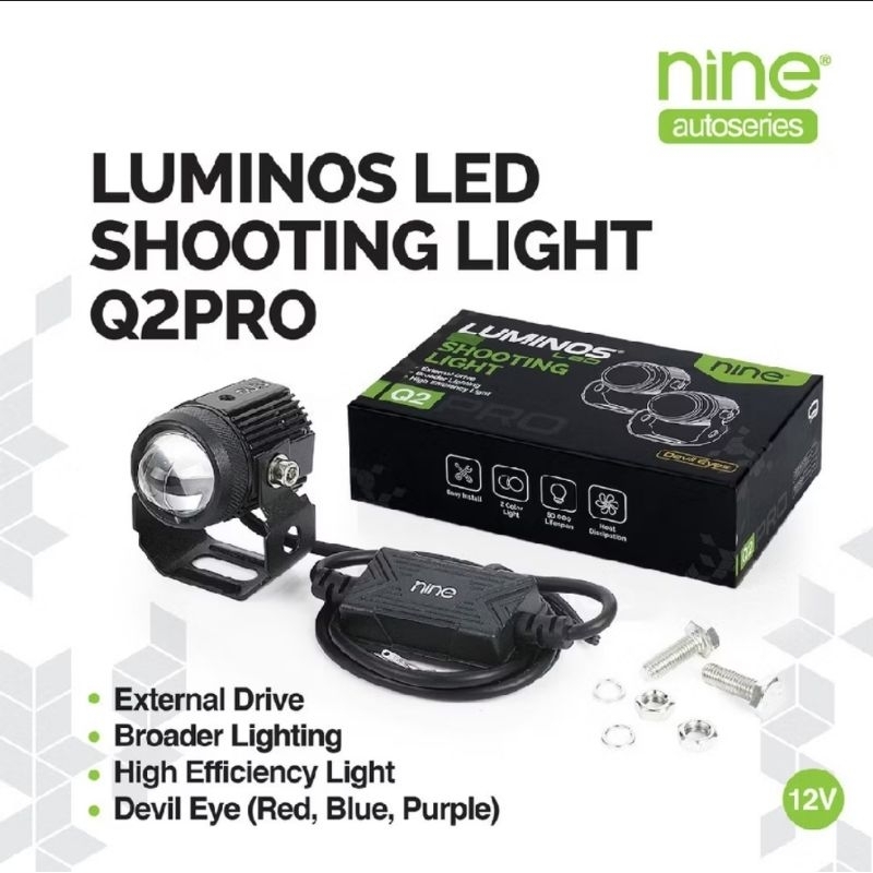 Jual LUXIMOS LED Lampu Tembak Q2 32W Devil Eye Mini Shooting Light ...