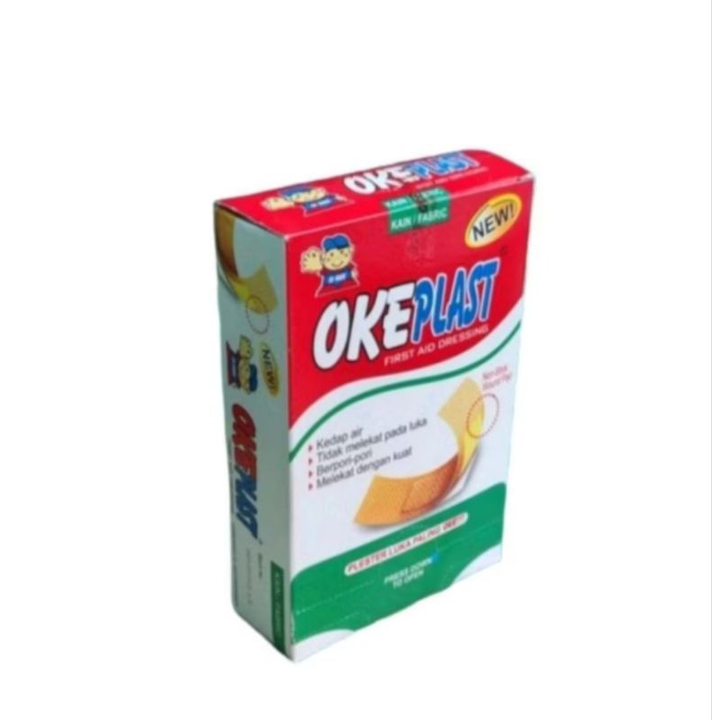 Jual OKEPLAST Plaster PerBox OKEEEE | Shopee Indonesia