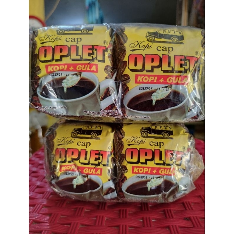 Jual Kopi Cap Oplet ( Kopi+Gula) isi 20 pcs x 25g | Shopee Indonesia