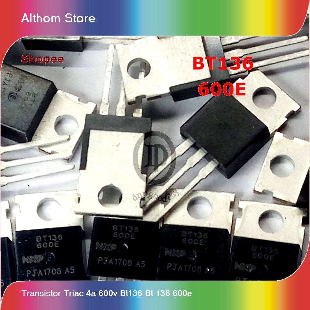 Jual transistor triac 4a 600v bt136 bt 136 600e | Shopee Indonesia