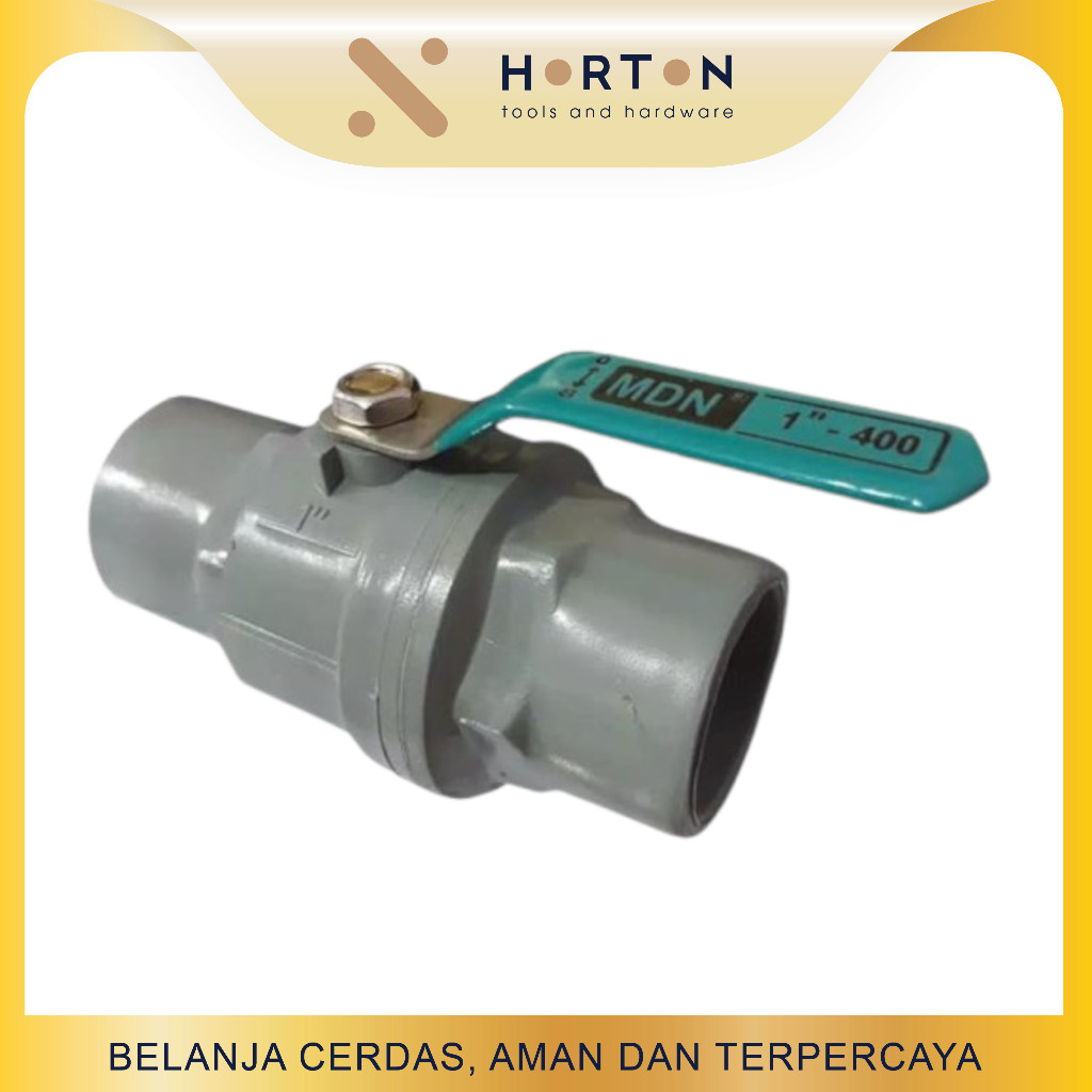 Jual Ball Valve / Stop Kran Air PVC Gagang Stainless Tipe 5001/507 Gagang Stainless | Shopee ...