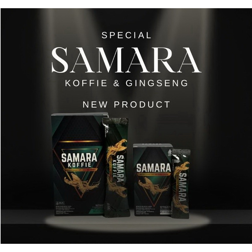 Jual Kopi Samara Ginseng Koffie Kopi Minuman Serbuk Stamina Ex SLB ...