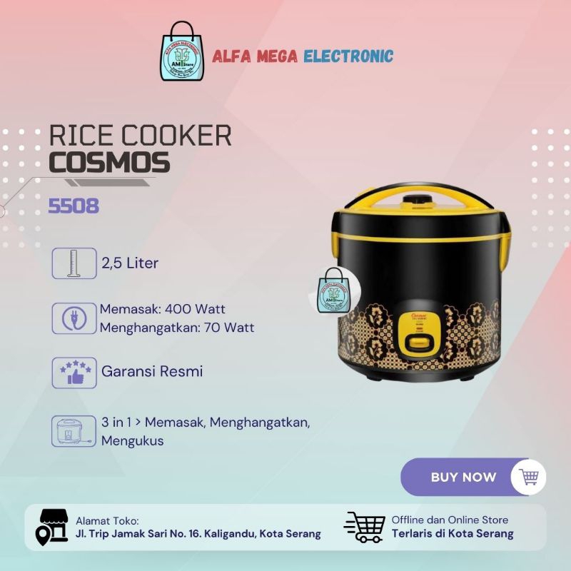 Jual Magic Com Cosmos 5508 | Shopee Indonesia