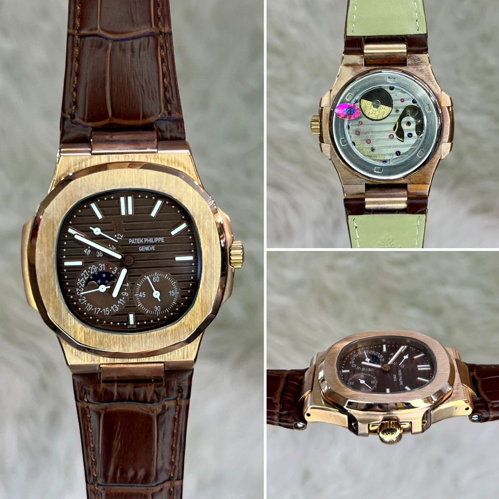 Jual Jam Tangan Pria Chrono Aktif Tali Kulit Manual Wind, japan, gmt ...