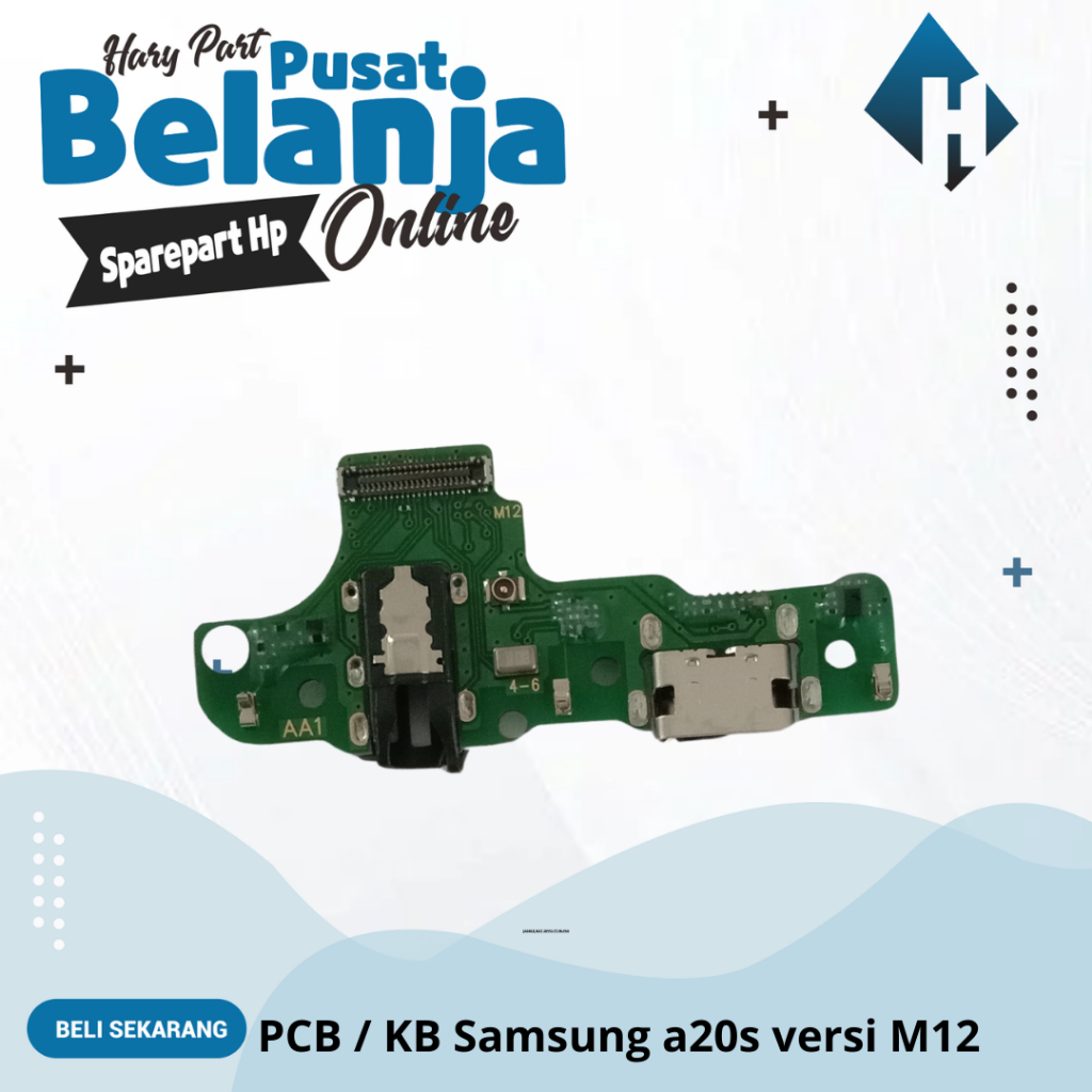 Jual PCB Board Charger ( Papan Konektor Cas ) KB SAM A20S (VERSI M12 ...