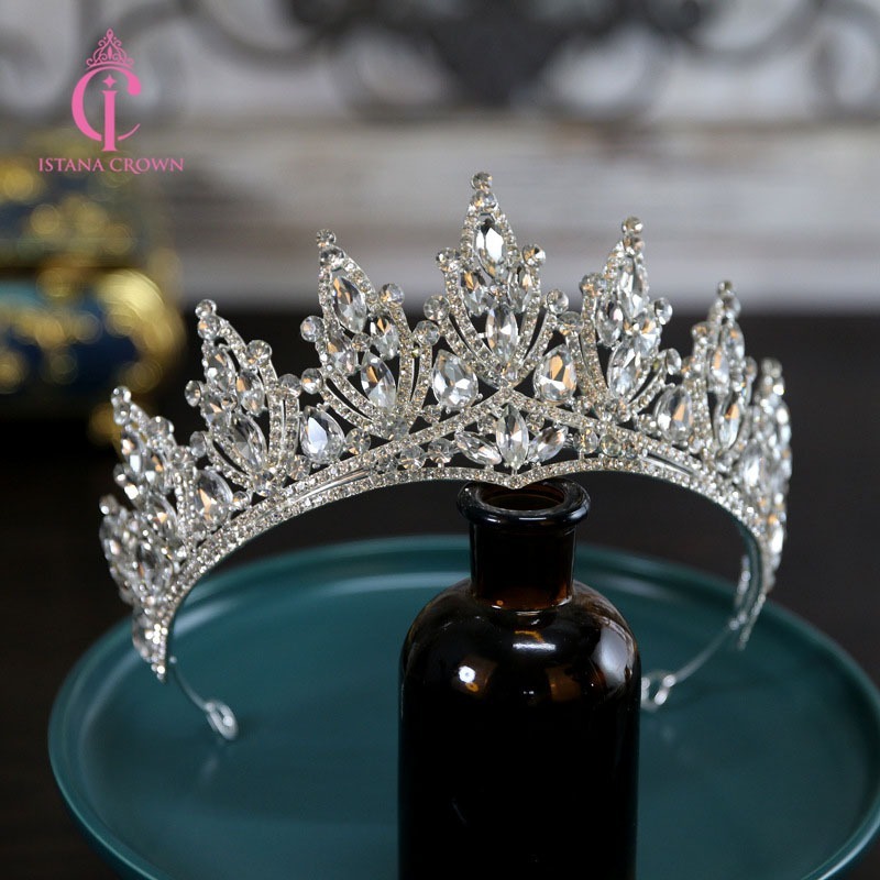 Jual Lisa Crown - Mahkota mewah rhinestone cantik wedding - mahkota ...