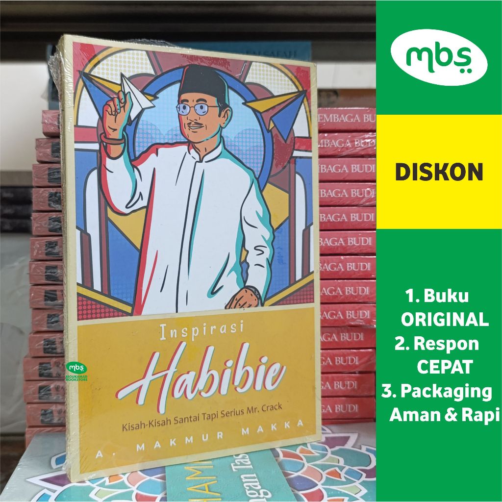 Jual BUKU INSPIRASI HABIBIE - Kisah-Kisah Santai Tapi Serius Mr. Crack ...
