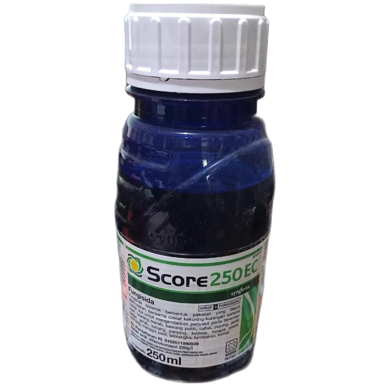 Jual FUNGISIDA SCORE 250 EC 250 ML SYNGENTA/OBAT PENYAKIT BERCAK DAUN ...