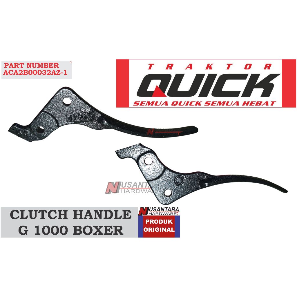 Jual clutch handle traktor quick g1000 boxer/capung/zena/cronos,handle ...