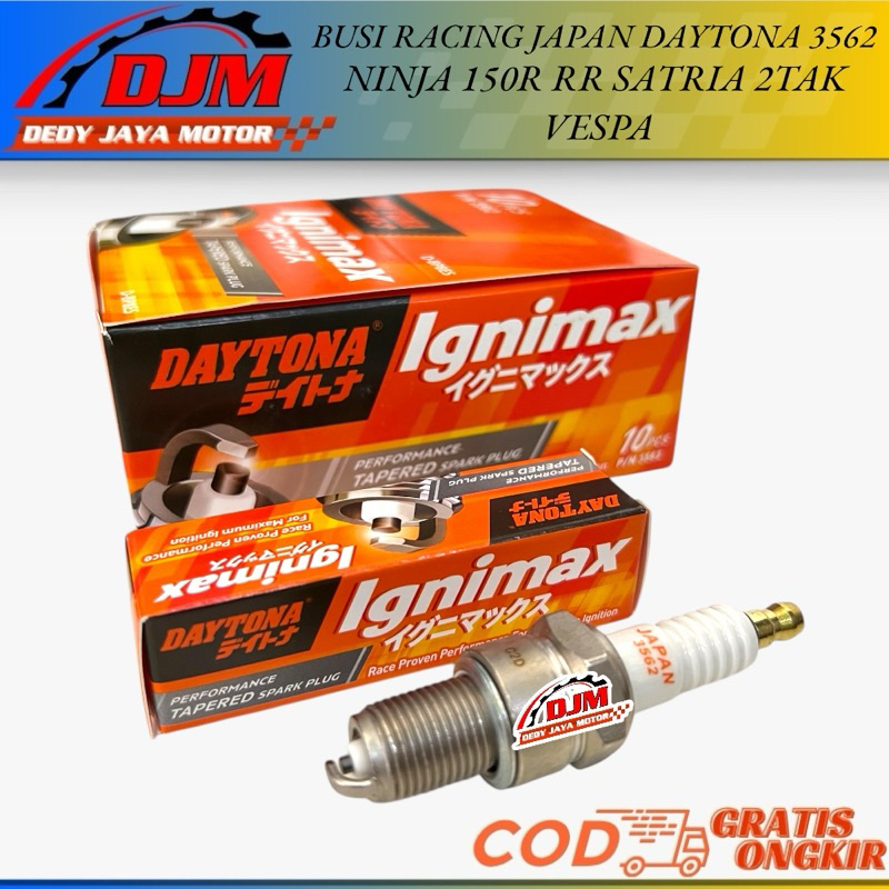 Jual Busi Racing Japan Daytona 3562 Ninja 150R Ninja RR Satria 2Tak Vespa Original Daytona Japan ...