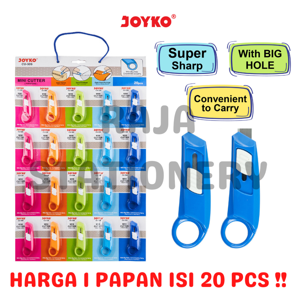 Jual JOYKO CUTTER MINI PEMOTONG JOYKO KECIL GUNTING 1 PAPAN CU-506 ...