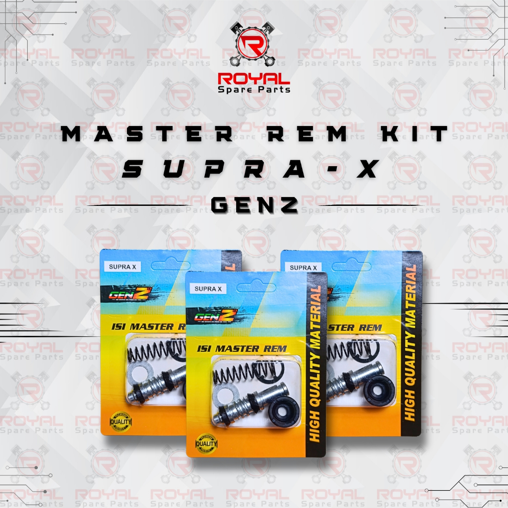 Jual MASTER REM KIT SUPRA-X ORIGINAL GENZ | Shopee Indonesia