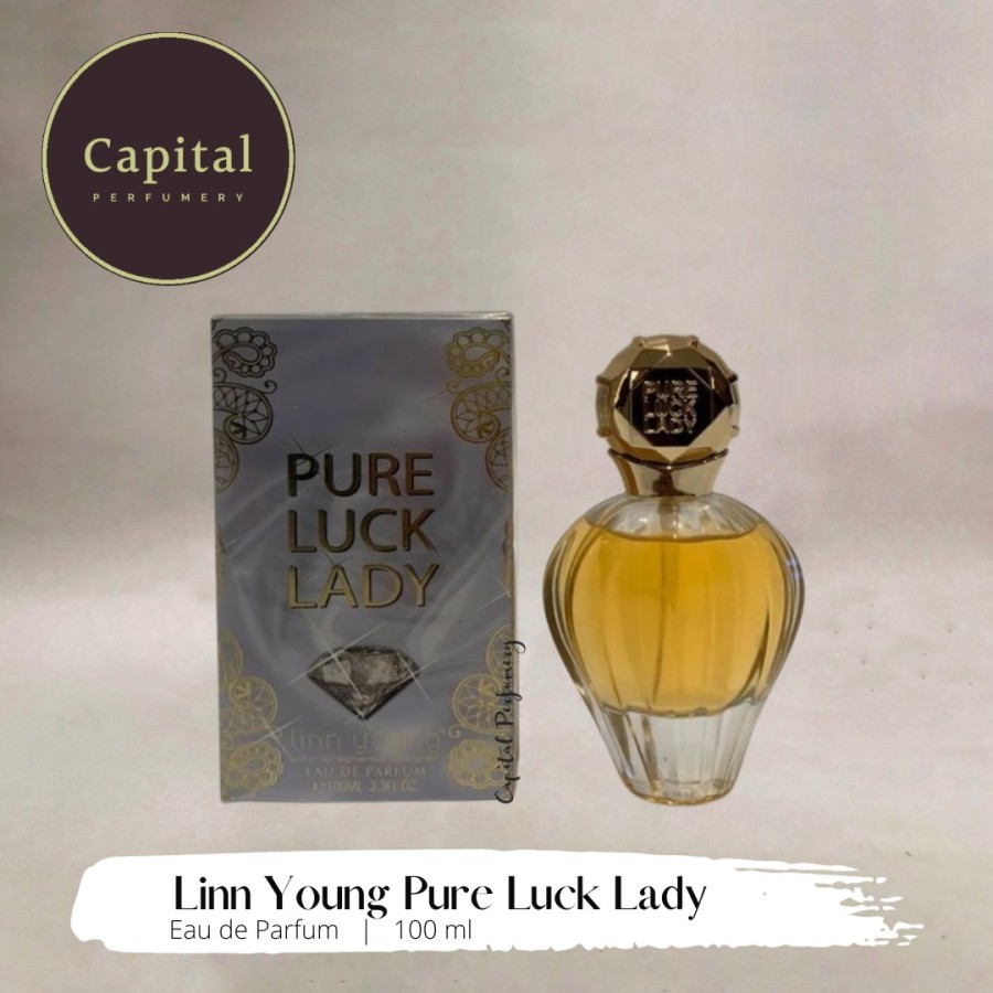 Jual linn young pure luck lady for women edp 100 ml | Shopee Indonesia