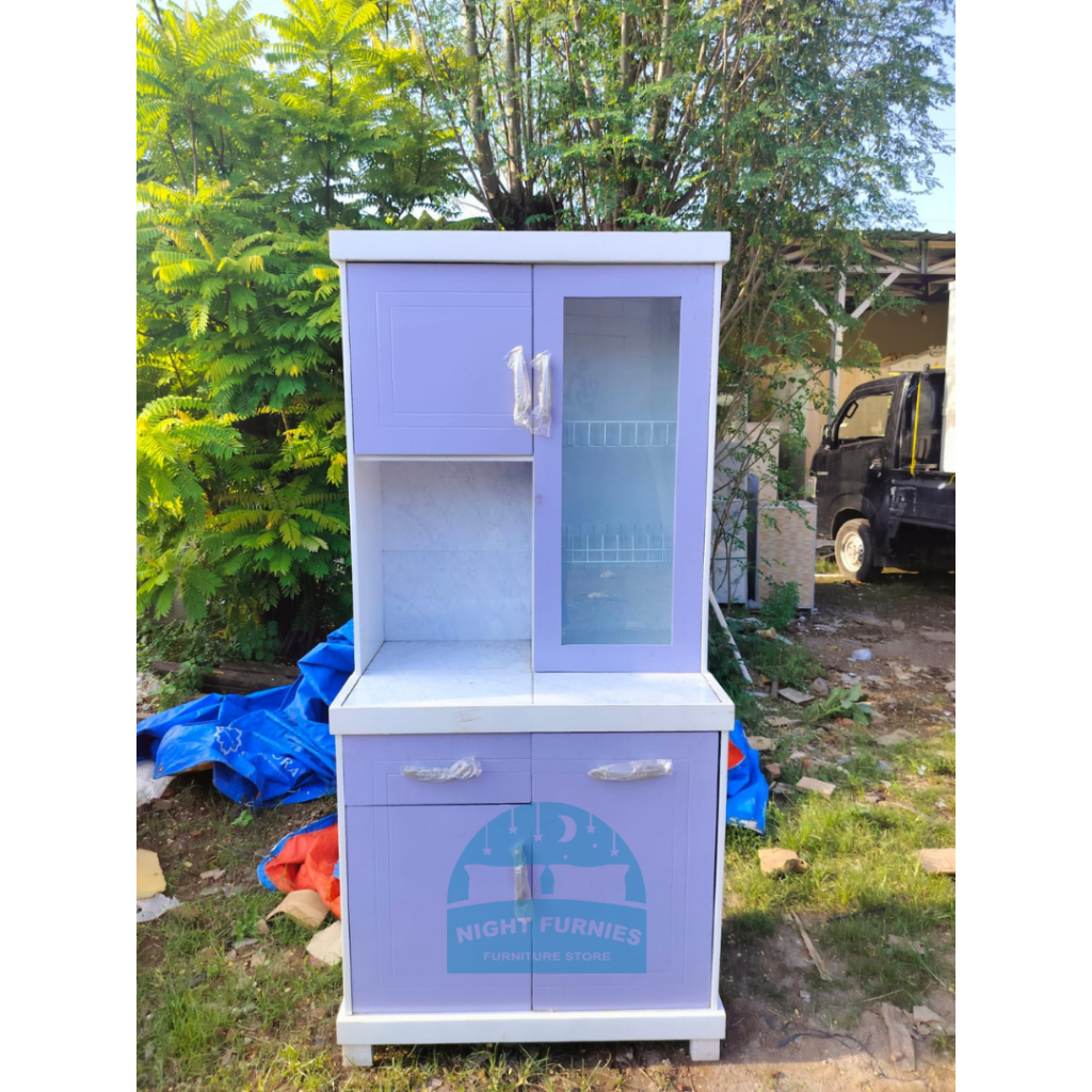 Jual Lemari Sayur 2 Pintu / Rak Piring Kayu Multiplek 15MM / Lemari ...