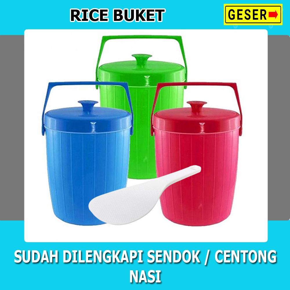 Jual Rice Bucket 10,5 Liter / Termos Nasi / Termos Es Batu / Termos ...