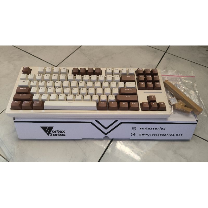 Jual Vortex Xera 87 Bronze Mechanical Keyboard | Shopee Indonesia